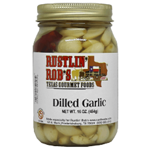 Dilled Garlic • Rustlin' Rob's Gourmet Texas Foods