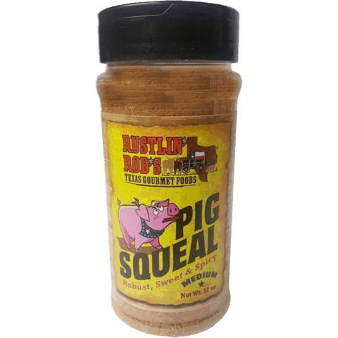 Pig Squeal Seasoning • Rustlin' Rob's Gourmet Texas Foods