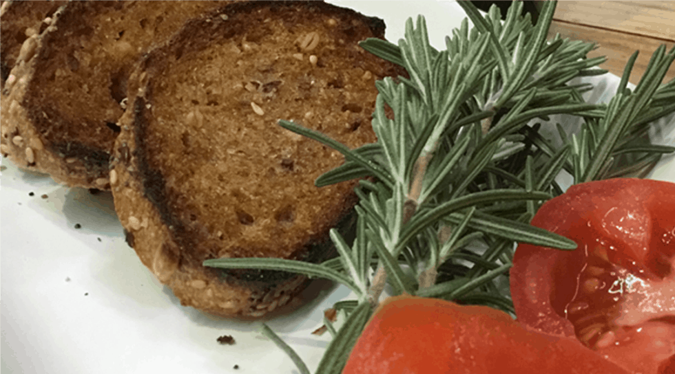 Crostini with Rustlin’ Rob’s White Truffle Oil • Rustlin' Rob's Gourmet ...