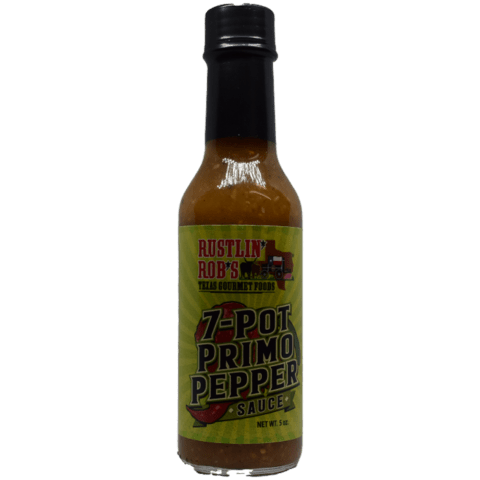 7-Pot Primo Pepper Sauce • Rustlin' Rob's Gourmet Texas Foods